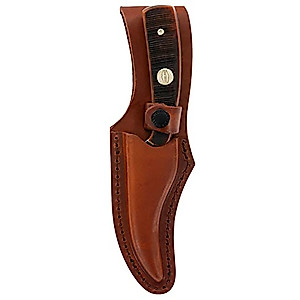 Old Timer Generational USA Series 152OTG Sharpfinger Fixed Blade Knife with Stainless Steel Clip Point Skinner Blade, Bone Handle, and Made in USA for Hunting, Skinning, Field Dressing and Outdoors