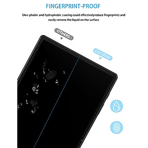 [2 pack] For Amazon Fire HD 10 2021/ Fire HD 10 Plus 2022 tempered glass screen protector, suitable for Fire HD 10 2021/ Fire HD 10 Plus.high-definition transparent shielding layer, scratch resistance