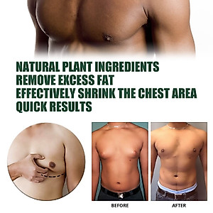 YG LianKai 2pcs Gynecomastia Tightening Ginger Cream, Ginger Cream for Men, Effectively Shrinks Men Chest Tightening Ginger Cream