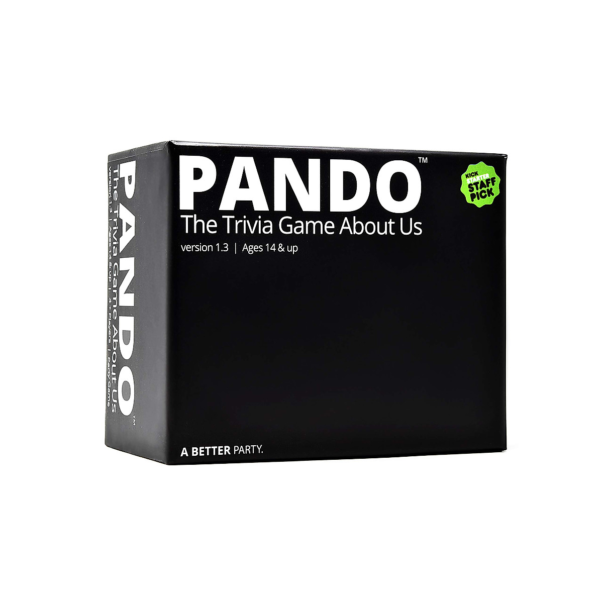 PANDO - The Party Game and Conversation Starter for Friends and Family - Icebreaker Game and Get to Know You Game - Compete to Answer Unpredictable Trivia Questions About Your Friends and Family