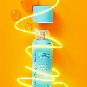 TULA Skin Care So Smooth Resurfacing & Brightening Fruit Enzyme Mask - Face Mask to Smooth and Brighten Skin, Evens the Look of Skin Tone, 1.76 oz.