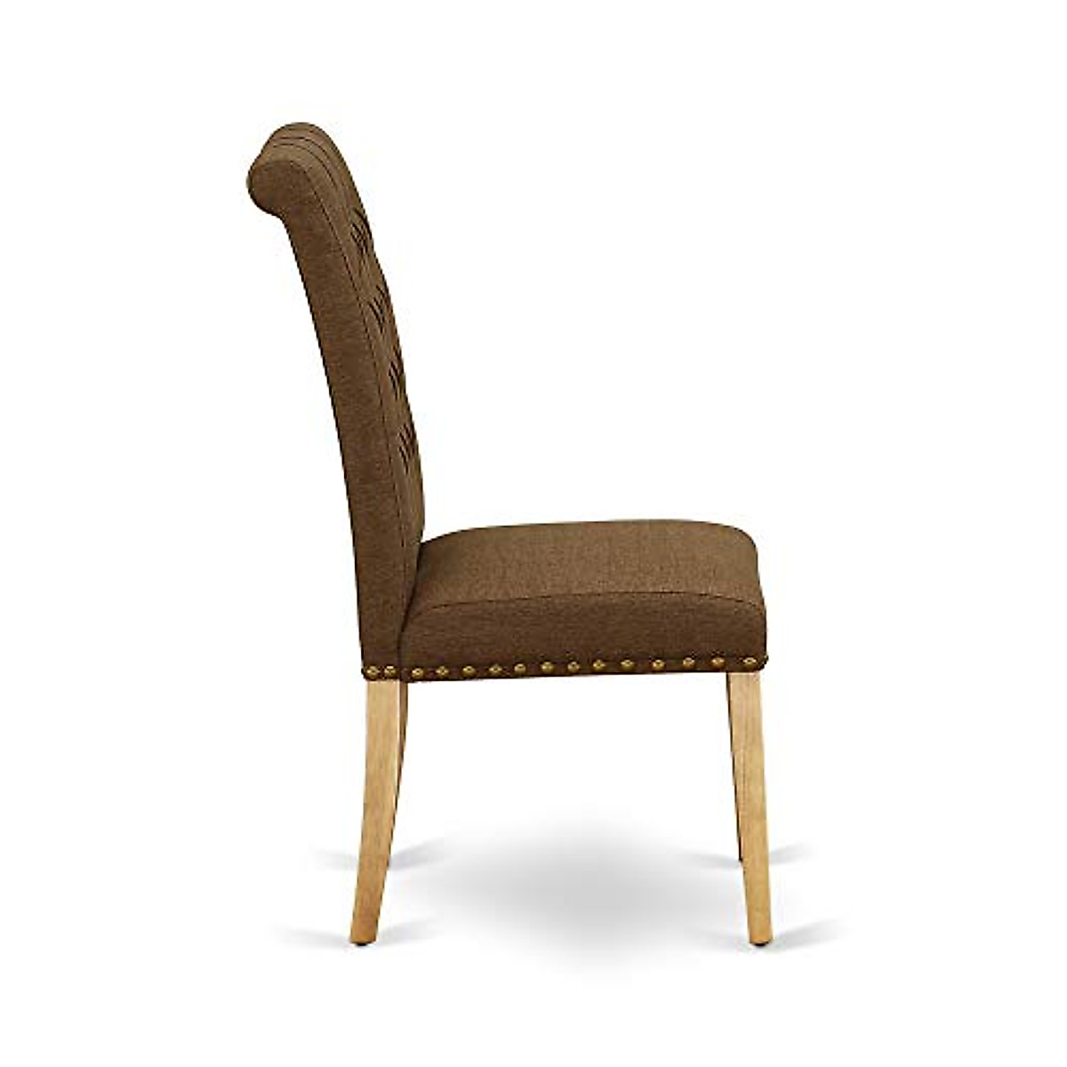 East West Furniture DLBR5-OAK-18 Dinette Set, 5-Piece