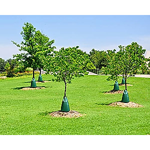 KONIGEEHRE 20 Gallon Tree Watering Bags, Reusable, Heavy Duty, Slow Release Water Bags for Trees, Premium PVC Tree Drip Irrigation Bags 5 Pack