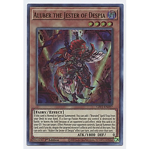 Aluber The Jester of Despia - GFP2-EN097 - Ultra Rare - 1st Edition