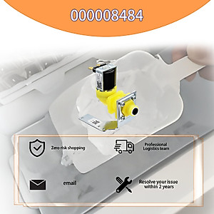 2024 Upgrade 000008484 000009122 33129030 IH9122 Ice Machine Water Inlet Valve Assembly (OEM) 220V/240V 50Hz/60Hz 6W for Manitowoc Ice Machine Parts 2-Year Warranty