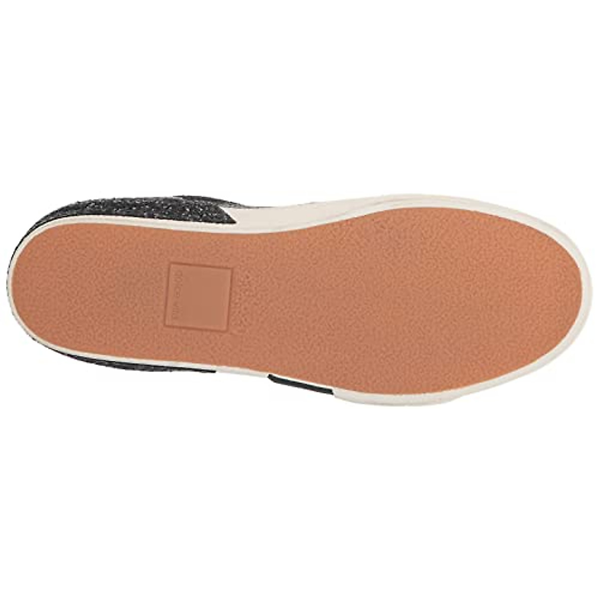 Dolce Vita Women's Zina Sneaker, Gunmetal Leather, 8.5