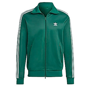 adidas Men's Adicolor Classics Beckenbauer Track Top, Dark Green, Large