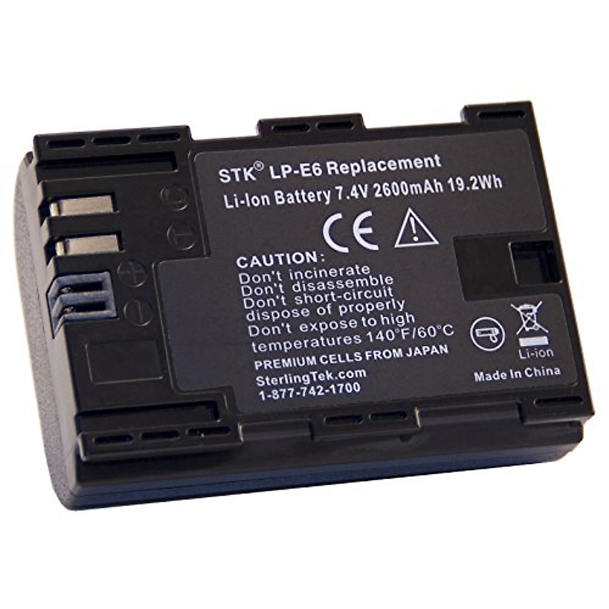 STK LP-E6 Battery for Canon LP-E6N LPE6 Promaster LP-E6NH EOS R R5 R6 R7 5D Mark II III and IV 90D 70D 5Ds 6D 5Ds 80D 7D 60D, 5Ds MKii, MKii MKiii MKiv, 5D4 LPE6N LPE6NH, LP E6 E6N E6NH Accessories