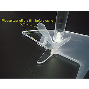 2 Sets Six Layers Heavy Duty acrylic Knife Display Stands,Pocket Knives Cabinet Holder,Hunting Survival Knife Rack