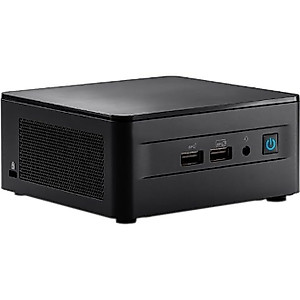 Intel NUC 12 Pro NUC12WSHv7 Barebone System - Mini PC - Socket BGA-1744 Core i7 12th Gen i7-1270P Dodeca-core (12 Core),Black