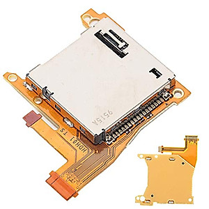 CHENQIAN Game Card Slot for Switch Lite Game Console with Mainboard Replacement Repair Parts Yellow