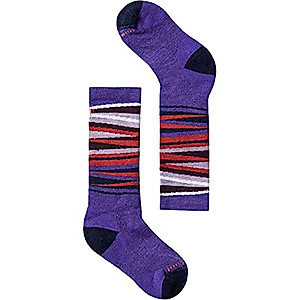 Smartwool Children's Wintersport Full Cushion Stripe Otc Desert Orchid L