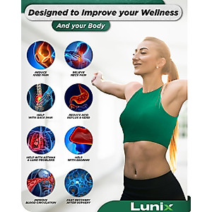 Lunix LX5 4pcs Orthopedic Bed Wedge Pillow Set, Post Surgery Memory Foam for Back, Leg Pain Relief, Sitting Pillow, Adjustable Pillows Acid Reflux and GERD for Sleeping, with Hot Cold Pack, Brown