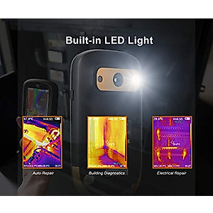 220 x 160 Thermal Imaging Camera, Pocket-Sized Infrared Camera with Real-Time Thermal Image, Mini IR Thermal Imager, Hti-Xintai HT-A1