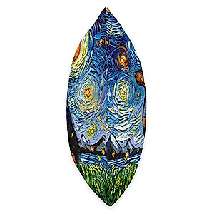 Sagittarius Gallery Miniature Pinscher Starry Night Dog Min Pin Art by Aja Throw Pillow, 16x16, Multicolor