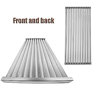 18 7/16" Emitter Plates & Infrared Grill Grates Replacement Parts for G515-4700-W1 G519-A400-W1 & G526-0007-W1 Charbroil Tru-Infrared 463270915, 463246909, 463246910, 463247009, 463247109, 3PCS Set