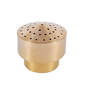 Water Nozzle, Brass Column Fireworks Water Fountain Nozzle Garden Pond Sprinkler Spray Head for Garden Pond Brass Cluster Water Fountain Nozzle Spray Pond Sprinkler Qaste Oil Nozzle