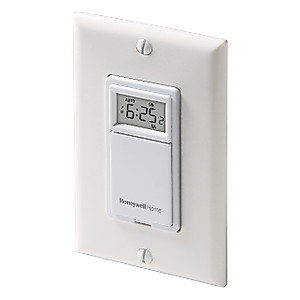 Honeywell Home RTH6580WF Wi-Fi Programmable Thermostat + RPLS730B Programmable Light Switch