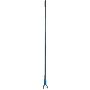 Carlisle FoodService Products 36947500 Fiberglass Jaw Style Mop Handle, 1" Diameter x 60" Length, Blue