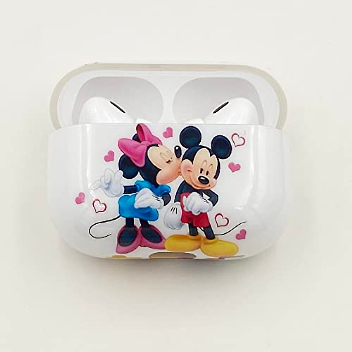 Case for Airpod Pro 2nd Generation Personalise Custom, Cute Mickey Minnie Airpod Pro 2 Case Cover with Lanyard, Fashion Funny Cartoon Shockproof Protective Design for Girls Women Airpod Pro 2 Case