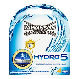 Wilkinson Sword Hydro 5 Men's Razor Blade Refills x 4