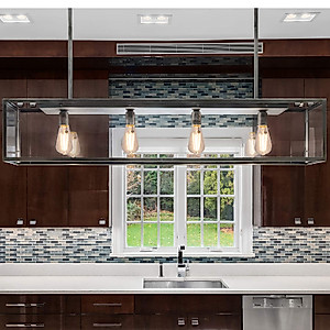 Maxxima ST19 LED Filament Light Bulb 800 Lumens 60 Watt Equivalent 2700K Warm White 7 Watt Edison Bulb (6 Pack)