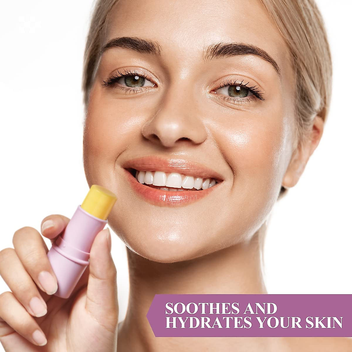 LUXAZA Moisturizing Balm Stick,Wrinkle Moisturizer Stick,Hydrates And Brightens Moisture Pen For Face,Eyes,Lips And Cheeks,Smooth Glide On And Long Lasting