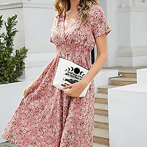 Witchy Gifts Witch Stuff Witchy Makeup Bag Witchcraft Bag Meditation Bag Halloween Birthday Gifts for Witchcraft Lover Women Her Girl Friends Tarot Cards for Beginners Coven Sister - A Mufuka Would