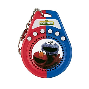 World's Coolest Sesame Street Talking Keychain, Multi, Miniature