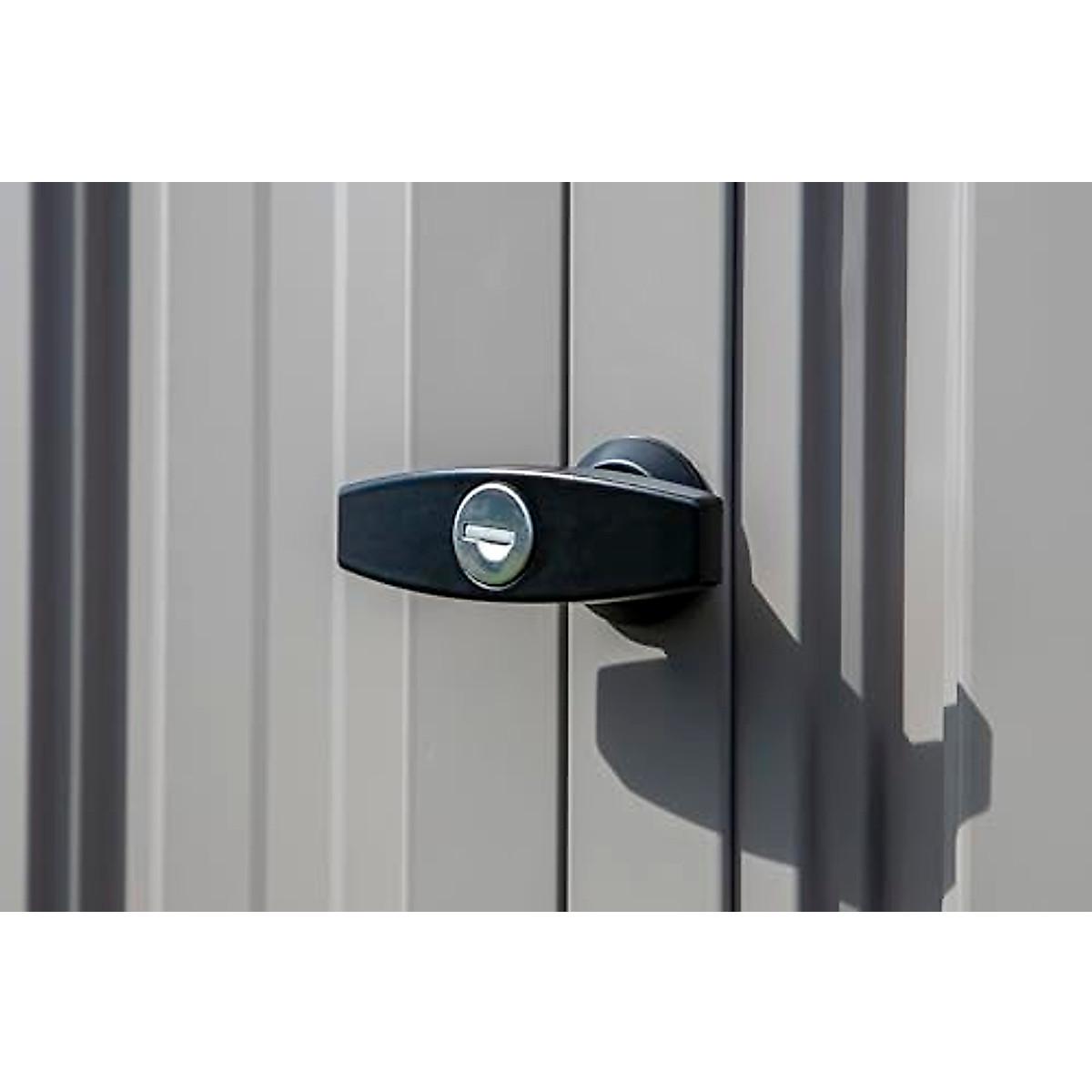 Arrow Sheds 6' x 4' Outdoor Steel Storage Shed, Tan