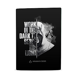 Half Legacy Typography Matte Vinyl Faceplate Sticker Gaming Skin Case Cover Compatible with Sony Playstation 5 PS5 Digital Edition Console and DualSense Controller