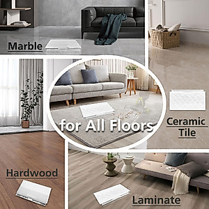 FFsign VACMOP Mop Pad Refills Compatible with Shark Vacmop VMP30 VM252 VM250 VM200 Vacuum, Disposable Replacement Mop Pads, White, 30 Count