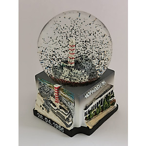 Chernobyl Snow Globe Ukrainian Nuclear Power Plant Tragedy in Pripyat (Stalker)