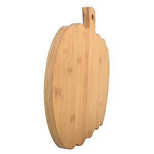 Vencer Halloween Pumpkin Bamboo Serving & Cutting Board,The Nightmare Before X-MAS Gift and Decoration,15x11.8 Inch,VFO-083