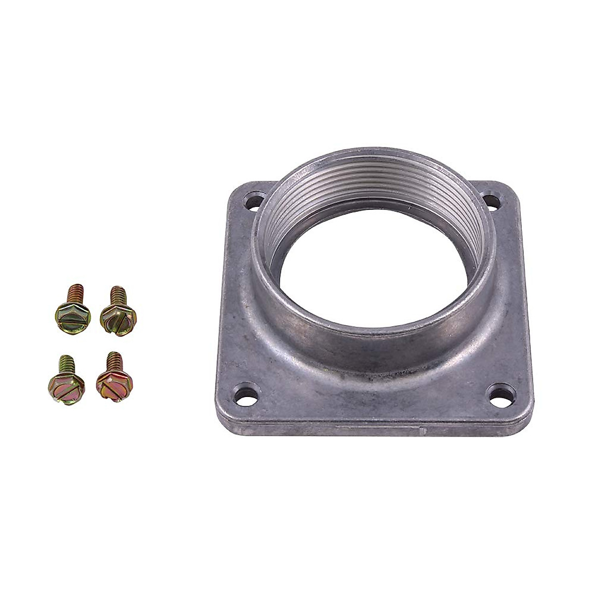 GE TC200 Universal Raintight Hub, 2 in Dia, for Use with PowerMark Gold and Plus Load Centers, Aluminum