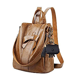 MODOS LOGICOS Charging Case Cover for Apple Air Pods Pro, PU Leather Case with a Couple of Drooping Tassels for Apple AirPods Pro 1st (2019) / AirPods Pro 2nd (2022) Charging Case - Black