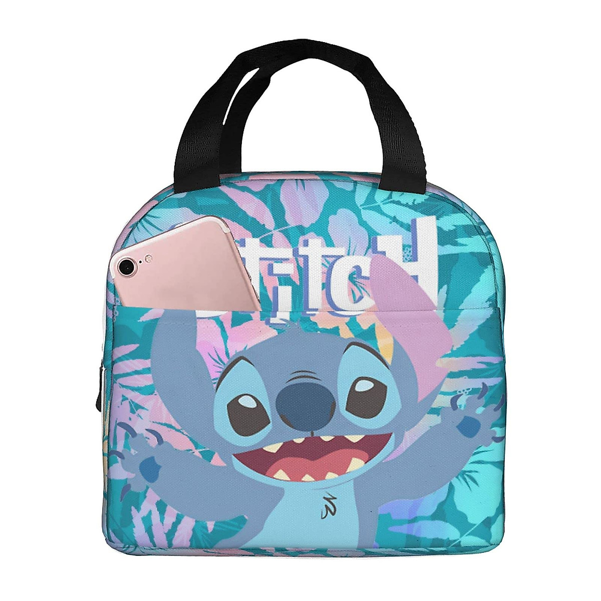 Anime Lunch Bag Large Insulated Thermal Lunch Box For Women Men Office Work Picnic Travel 1-One Size