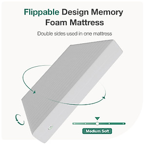 Novilla King Mattress, 12 Inch Foam Mattress in a Box, High Density Base Foam for a Cozy Sleep, Pressure Relief, Medium Plush King Size Mattress,Reversible Mattress