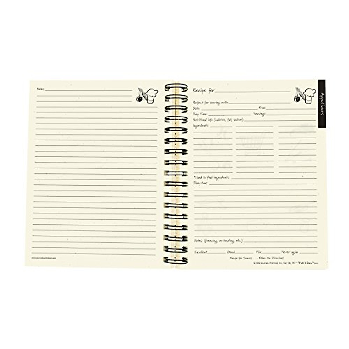 Recipes, A Cooking Journal (Color)