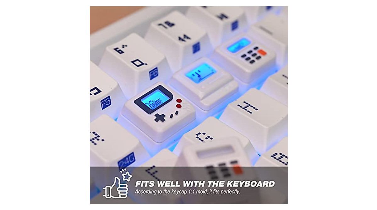 Custom Keycaps for MX Switch Keyboards - Retro Design