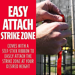 Franklin Sports MLB Pro Baseball Rebounder Net - Baseball + Softball Pitchback Net + Fielding Trainer - Bounce Back Net for Fielding + Throwing Practice