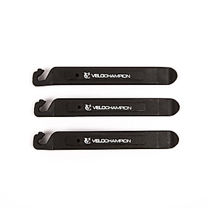 VeloChampion Nylon Fibre Bike Repair Tire Levers (Set of 3) Suitable for All Bikes