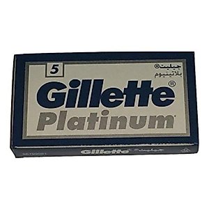100 GILLÈTTE Platinum Double Edge Razor Blades Made in Russia