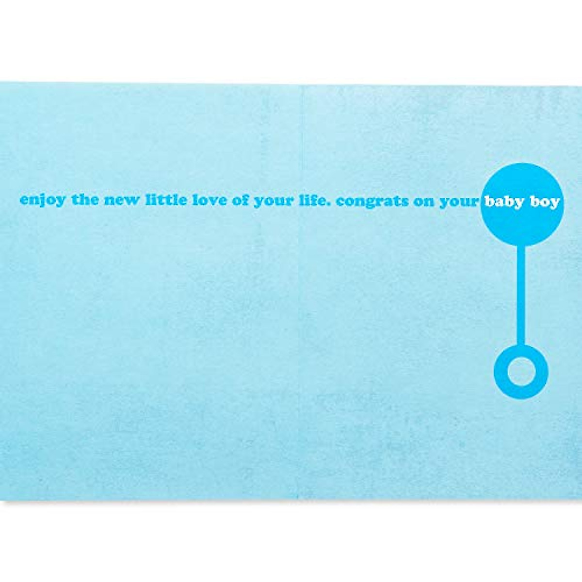 American Greetings New Baby Boy Card (So Tiny So Cute)