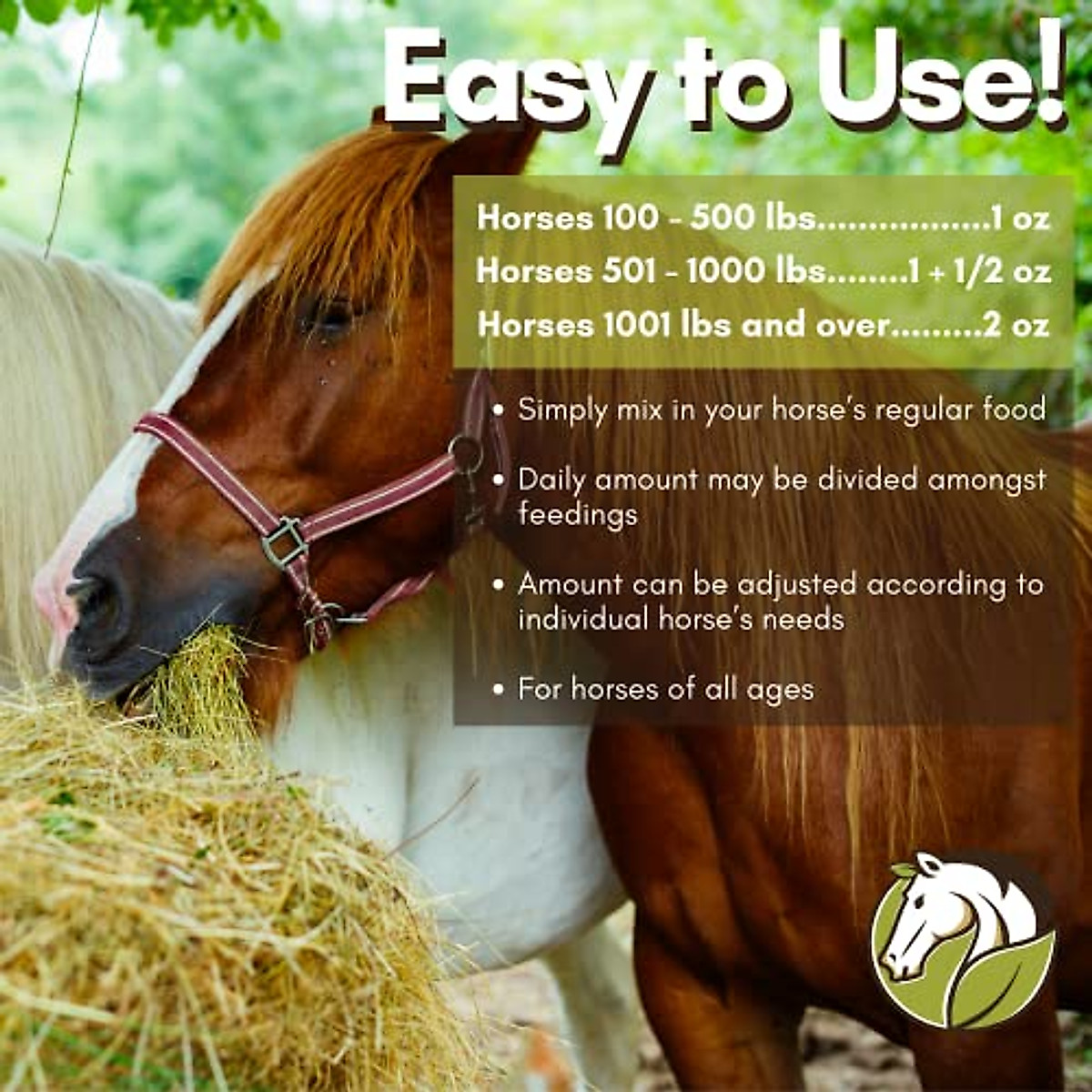 Wholistic Pet Organics Flaxseed Oil: Organic Flaxseed Oil for Horses -Flax Oil Horse Supplement with Antioxidant Rich Rosemary and Omega 3, 6 Fatty Acids for Cardio, Immune, Skin and Coat Health-16 Oz