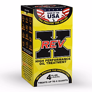 REV X High Performance Oil Additive - 4 fl. oz. Bottle