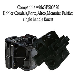 ALITZ GP500520 Replacement shower faucet Cartridge compatible with Kohler Pressure Balancing Unit Rite-Temp Bath and Shower 1/2" Single Handle valves