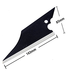 EHDIS Pro Auto Application Tool Conqueror Squeegee Original Corner Reach Tool Window Tint Conqueror Tool Soft Squeegee Blade with White Blade for Versatile Use-Pack of 5