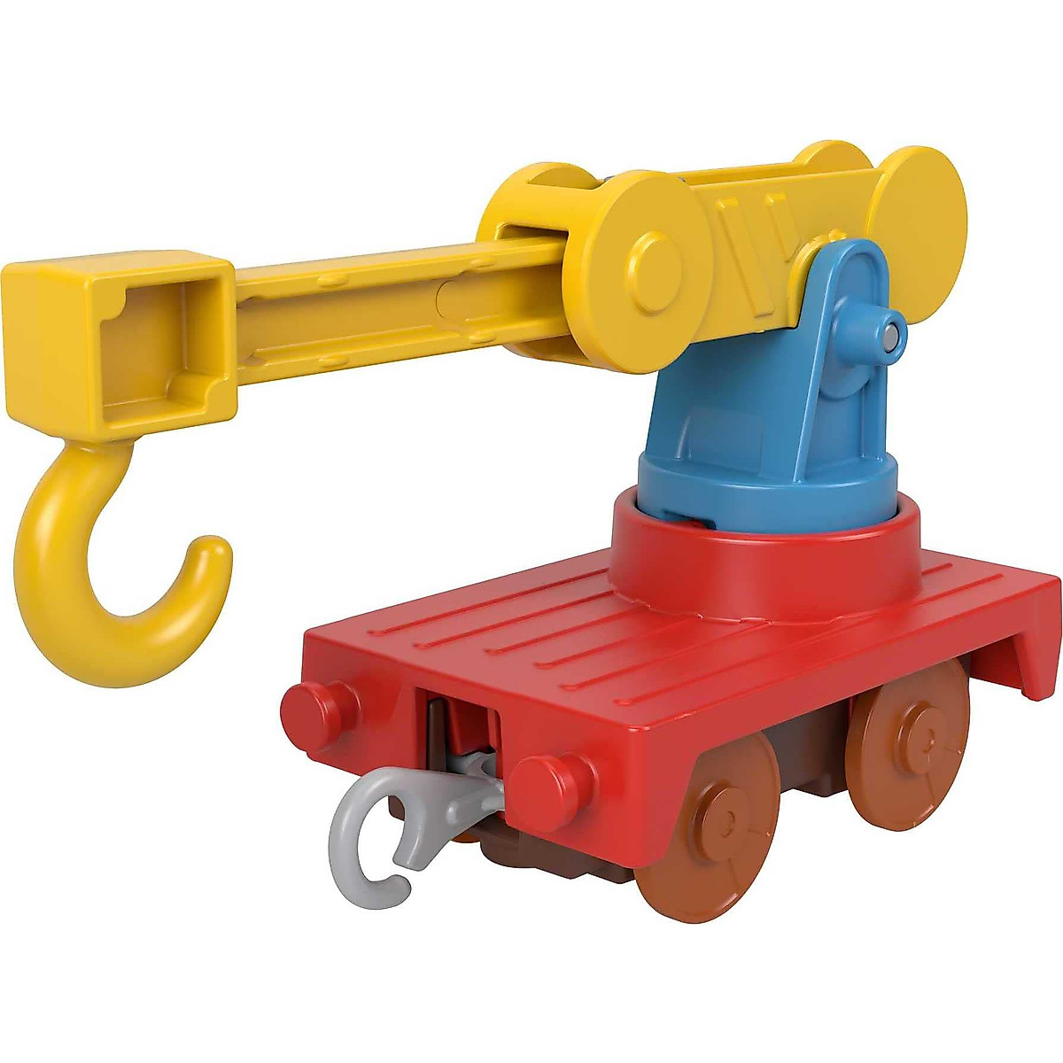 Thomas & Friends Motorized Toy Set Muddy Fix ‘em Up Friends Carly the Crane & Sandy the Rail Speeder for Preschool Pretend Play Kids Ages 3+ Years