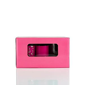 Hogg 3oz Sublimatable Tumbler Shot Glasses with lid and stainless straw (6 Pack), DIY, Customizable, Reusable, Double Wall Insulated, Sublimation Tumblers (Pink)